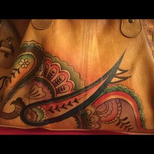 Anuschka Bags | Hand Painted Large Organizer Tote | Poshmark